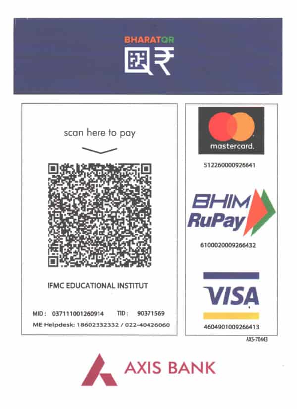 IFMC - Fees Submission For Classroom & Online Stock Trading Courses