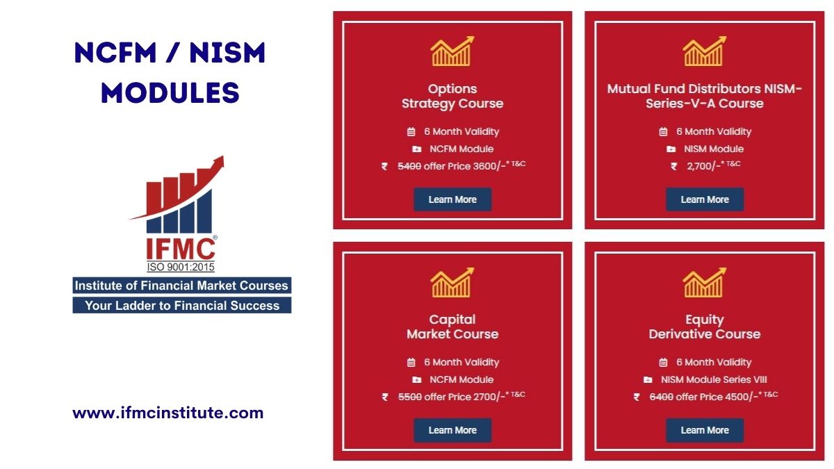 NISM & NCFM Exam Preparation Training on NISM, NCFM Modules