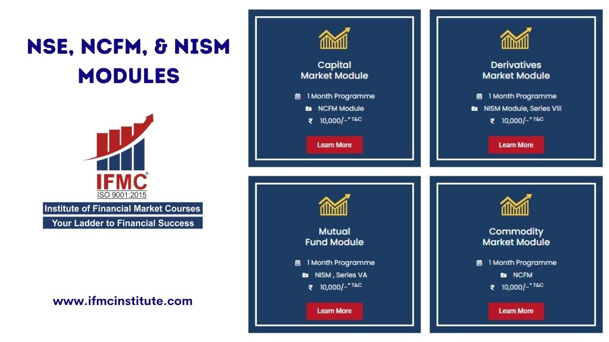 NSE, SEBI, NISM &, NCFM - Exam Preparation Modules Training
