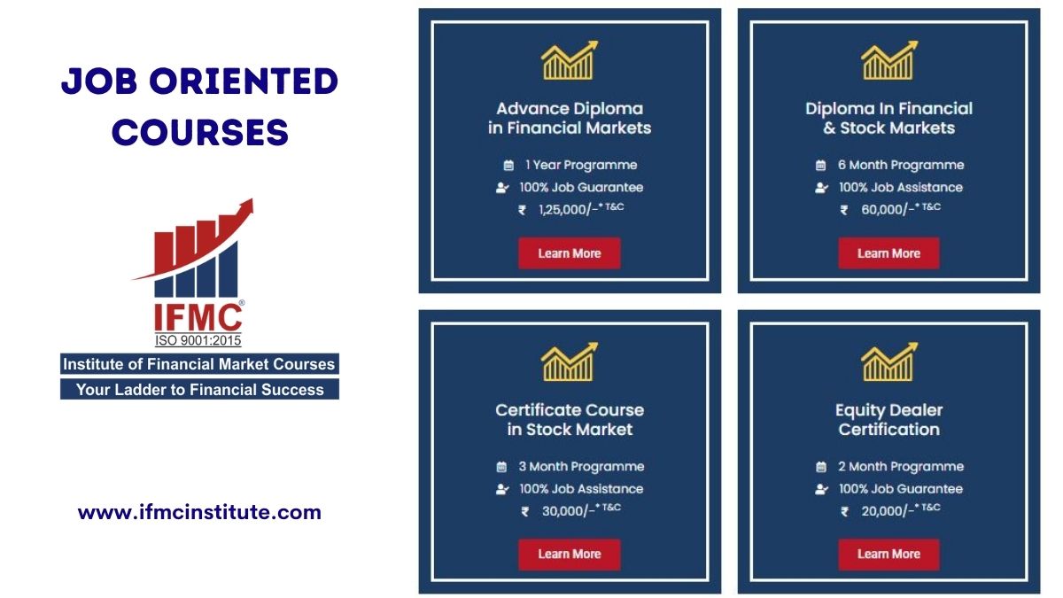 Job Oriented Courses in the Stock Market After 12th, & Graduation